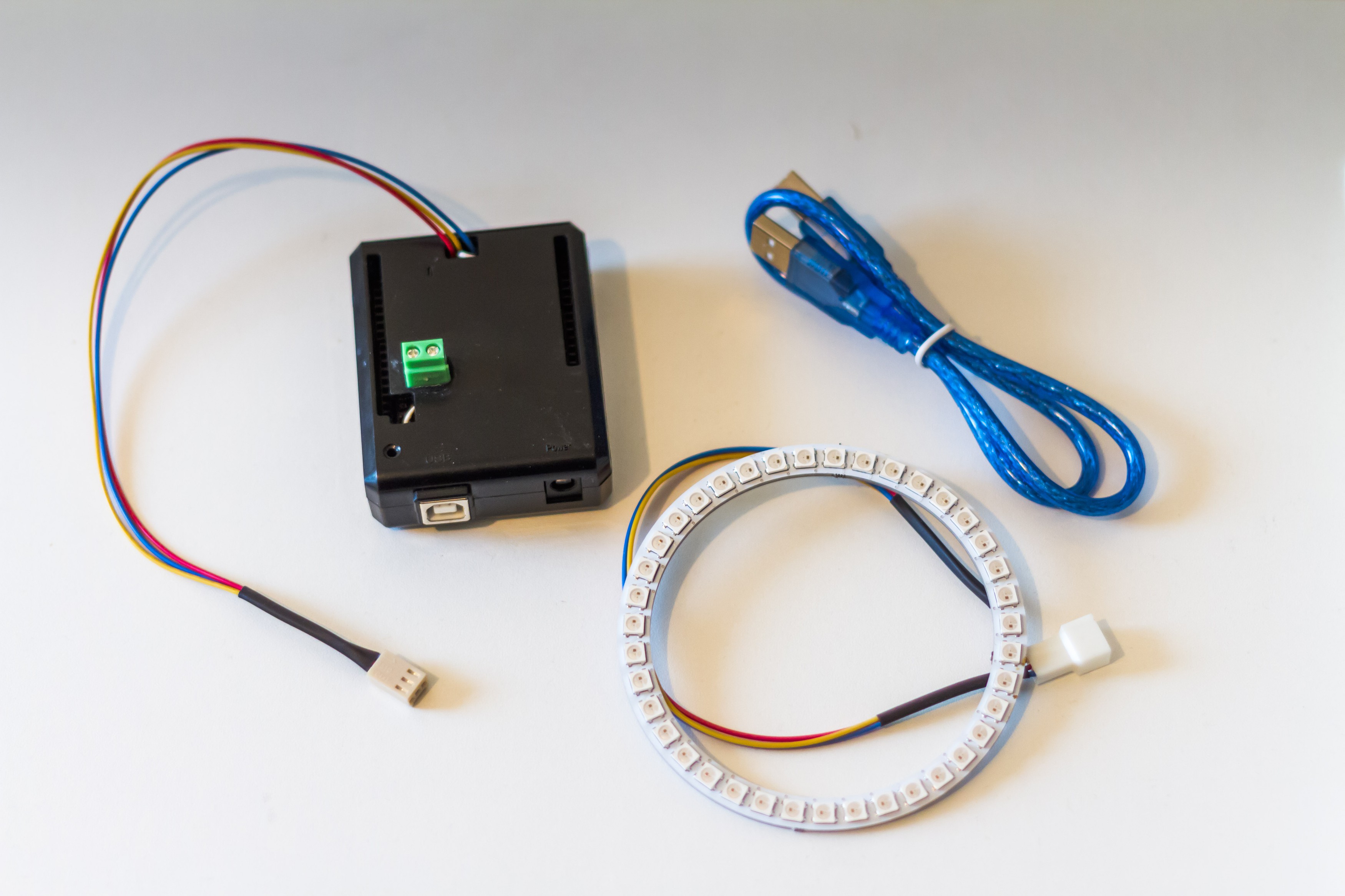 Animated LED Light Ring - Booth Junkie