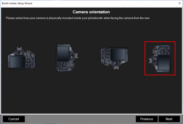 Running the Setup Wizard for first time use - Booth Junkie